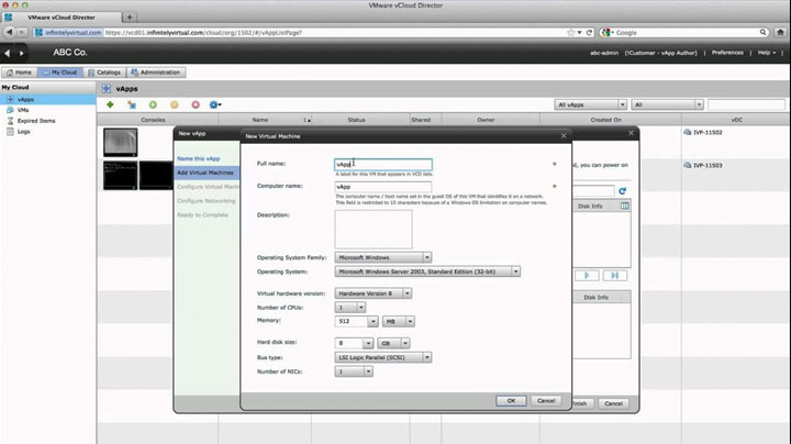 How to Create and Deploy vApps with vCloud Director - Infinitely Virtual
